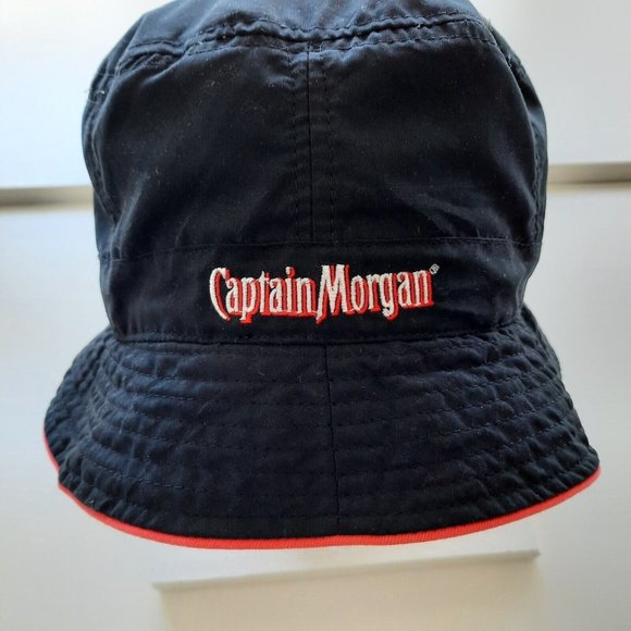 Captain Morgan | Accessories | Captain Morgan Black Red White Bucket ...